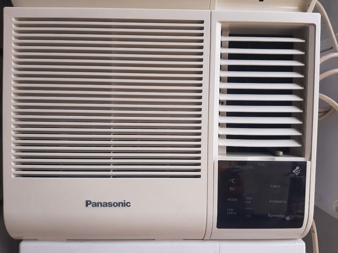 1HP PANASONIC WITH REMOTE INVERTER GRADE AIRCON WINDOW TYPE, TV & Home ...