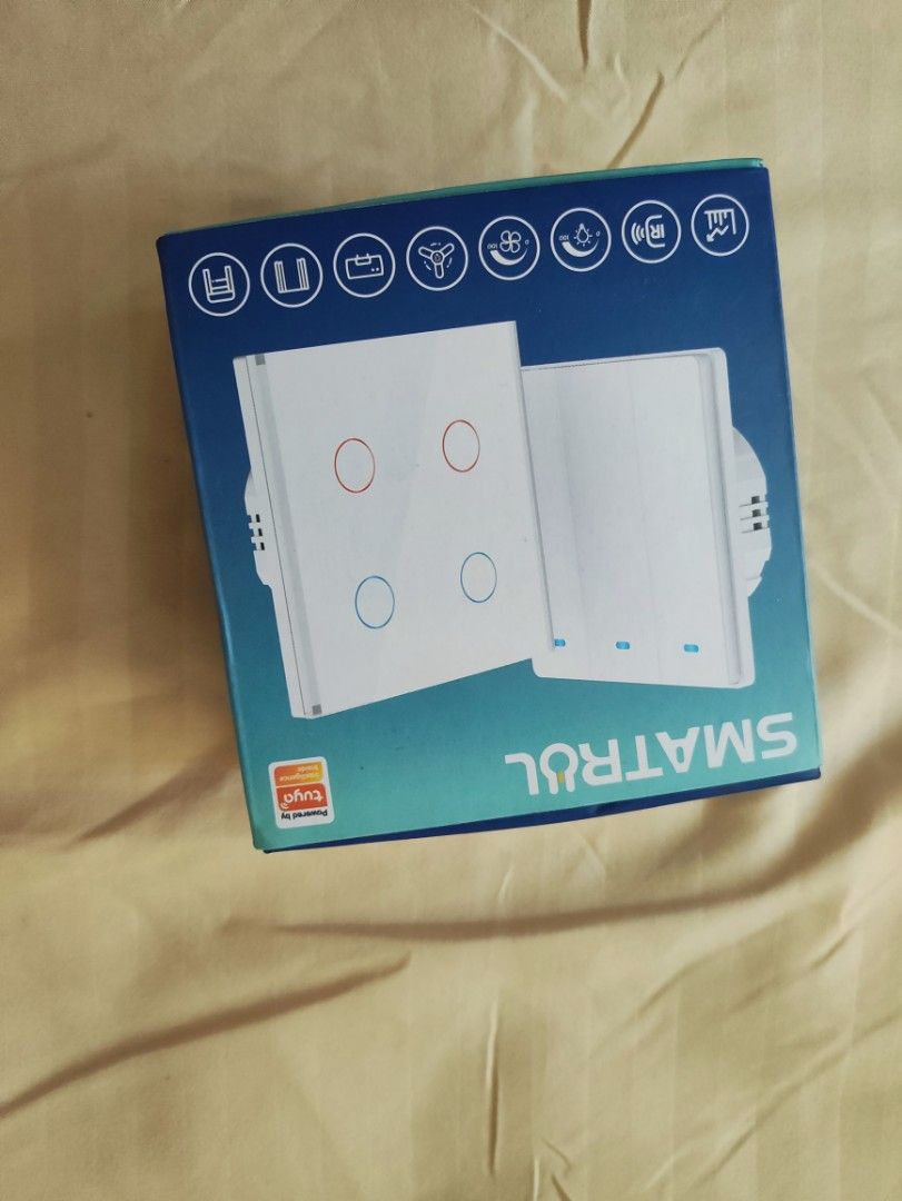 2 gang smart light socket, TV & Home Appliances, Electrical, Adaptors ...