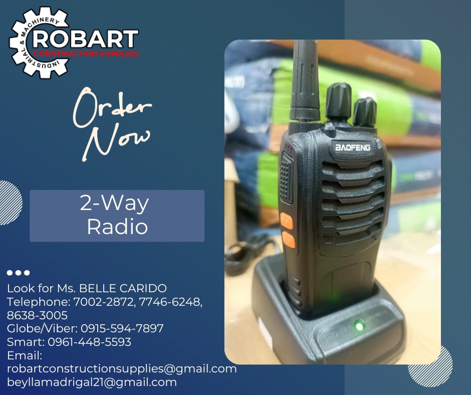 2-Way Radio, Commercial & Industrial, Construction Tools & Equipment on ...