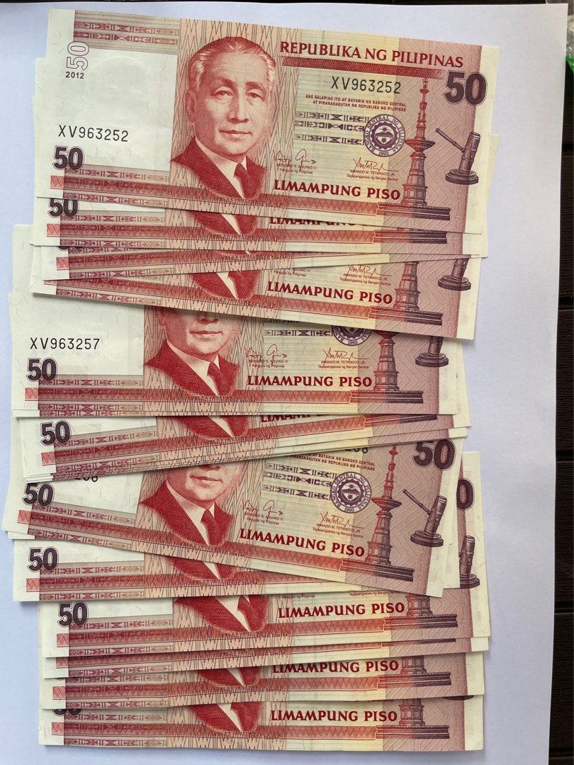 50 Pesos Philippine Bill 2012, Hobbies & Toys, Memorabilia ...