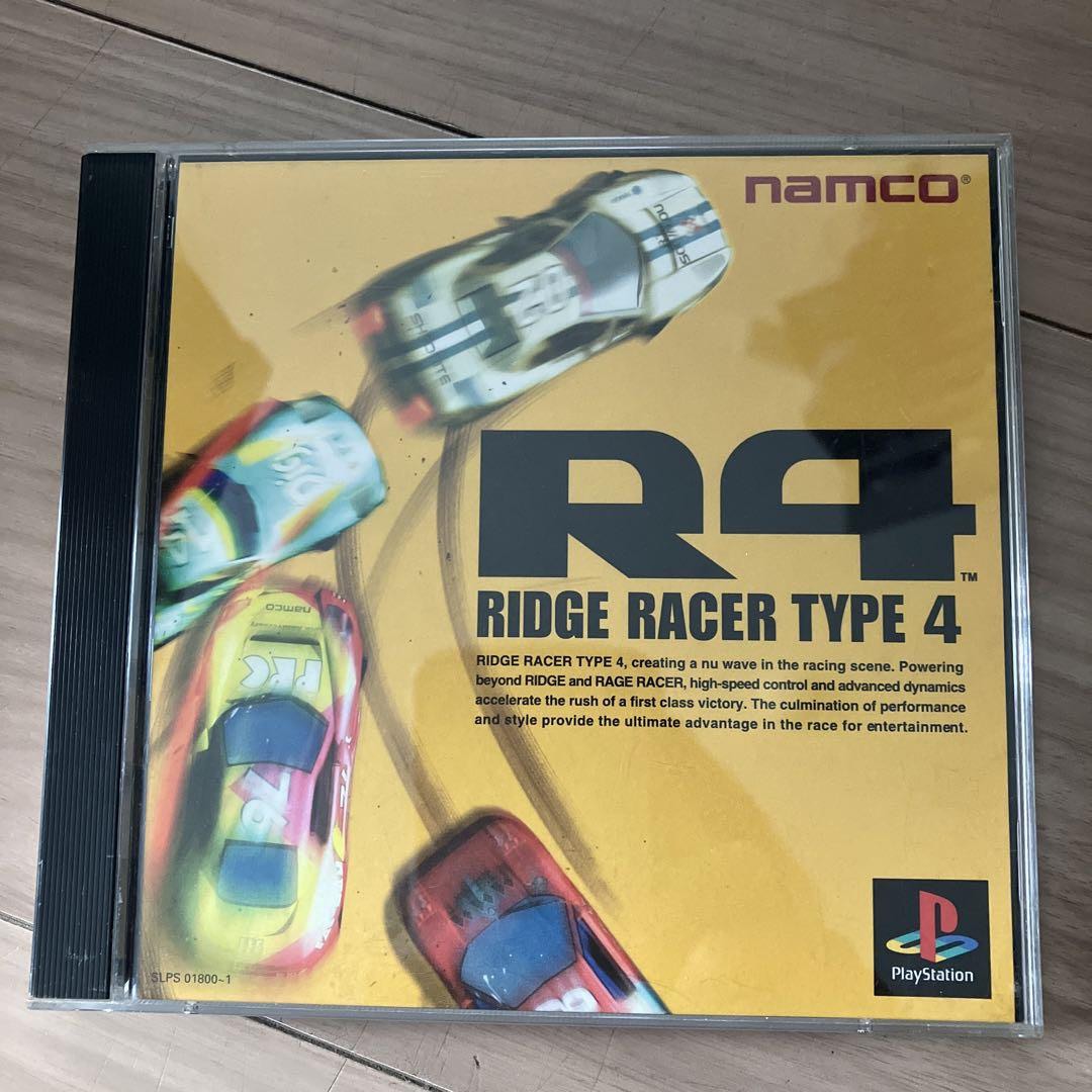 中古 日版 原裝 Sony Playstation PS1 Game Ridge Racer Type 4 R4 Namco 永瀨麗子, 興趣 ...