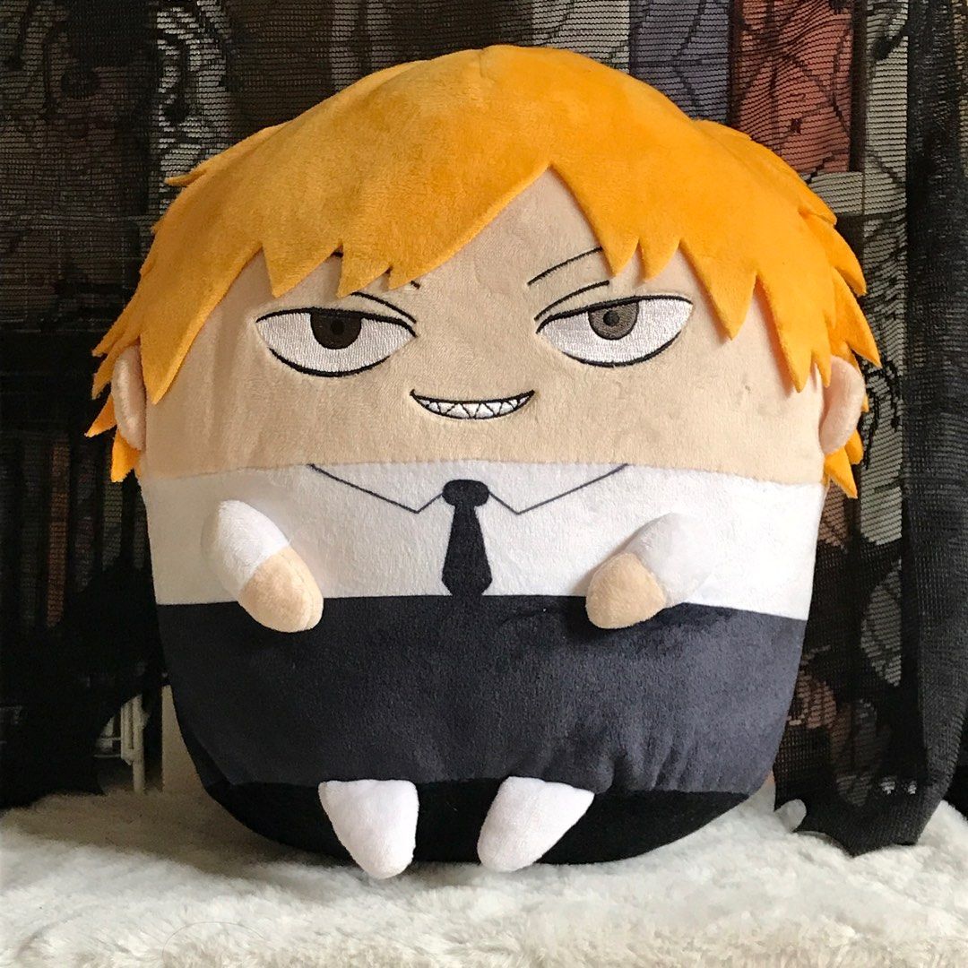 SALE ⛓ BIG Chainsaw Man Plushie ⛓ Denji Plush Stuff Stuffed Toy Figure ...