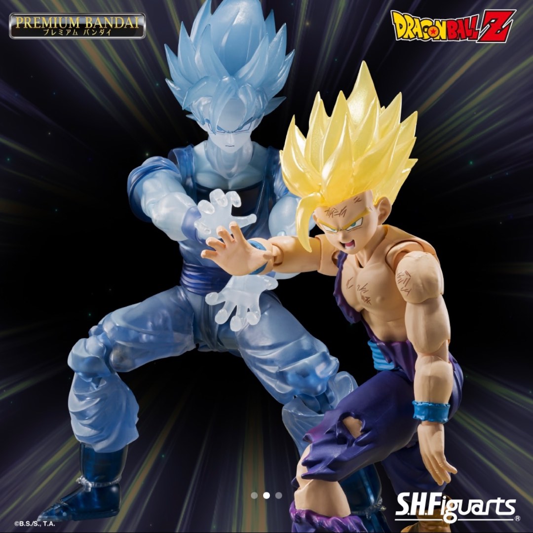 全新 SHF 龍珠 悟空 悟飯 比達 港魂 Exclusive Edition SDCC, 興趣及遊戲, 玩具 & 遊戲類 - Carousell