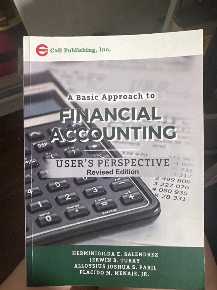 A Basic Approach to Financial Accounting Textbook, Hobbies & Toys ...
