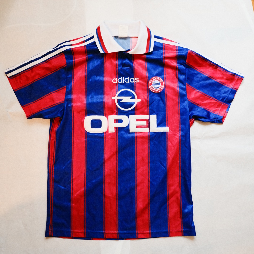 Adidas Bayern Munich 1995-97 Home Vintage Football Jersey, Men's ...