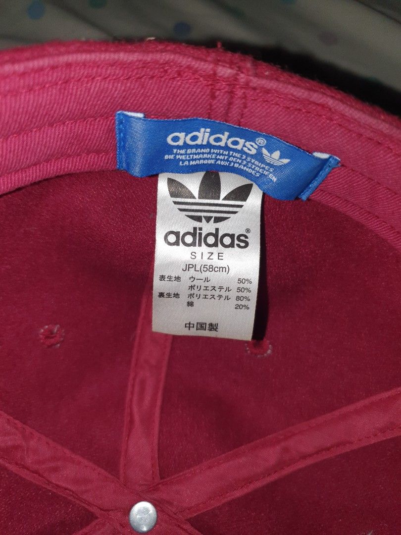 Adidas Fitted FB Cap (Maroon), Men's Fashion, Watches & Accessories ...