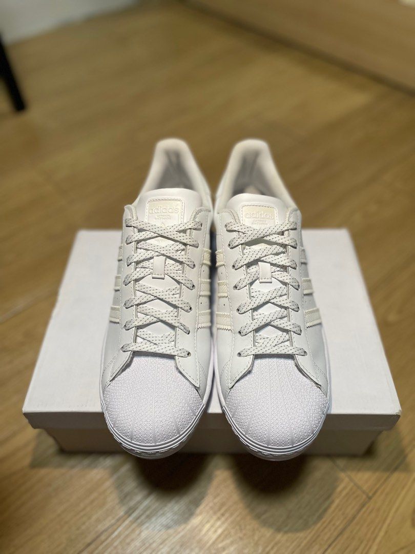 Adidas Superstar Triple White (100% Original), Women's Fashion ...