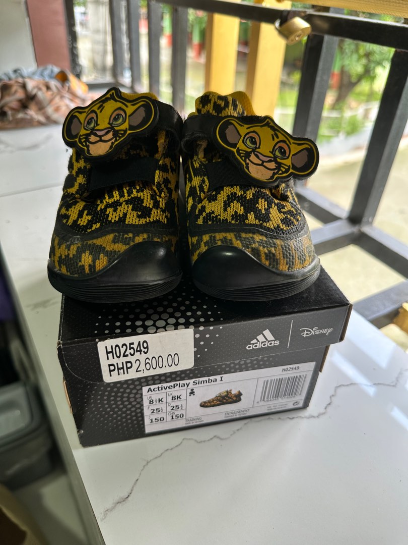 Adidas Toddler Shoes Simba Size 25.5, Babies & Kids, Babies & Kids ...