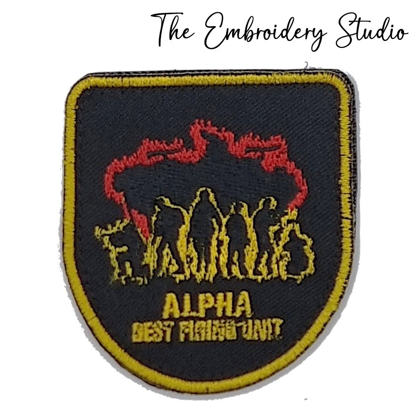 Alpha Best Firing Unit Patches Embroidery Needlework Singapore Local ...