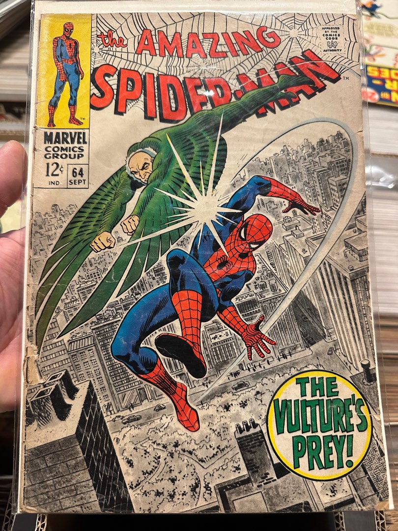 Amazing Spider-Man 64 vulture, Hobbies & Toys, Books & Magazines ...