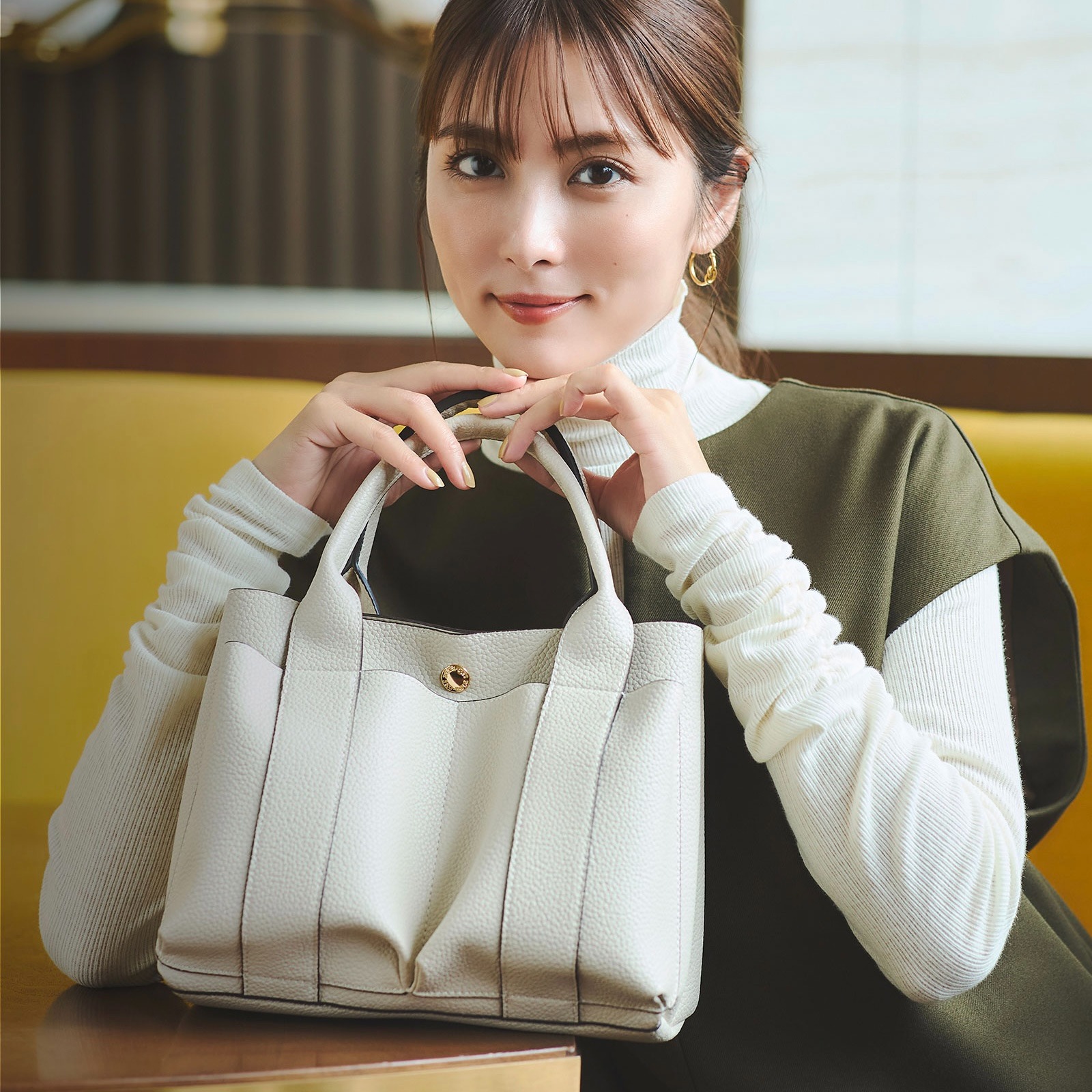 AUTHENTIC RODE SKO Petite Double Pocket Tote Bag #Milk [FW 2023], Luxury, Bags & Wallets on ...