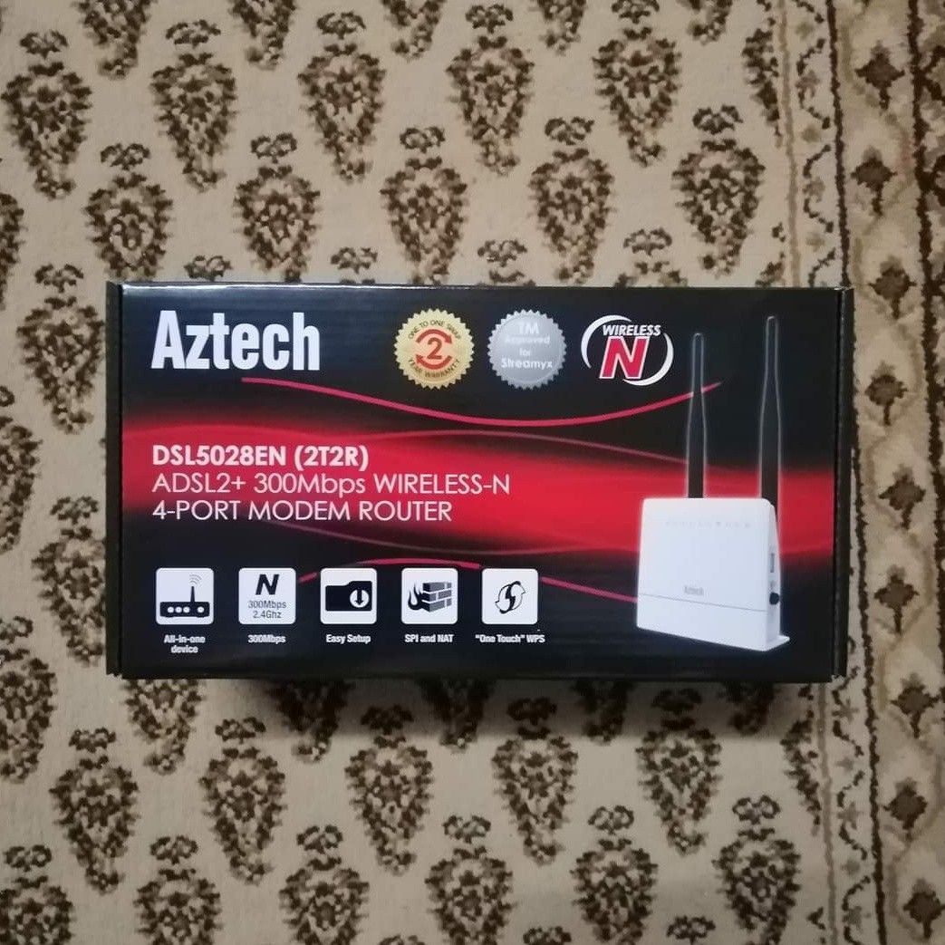 Aztech TM Streamyx Modem, Computers & Tech, Parts & Accessories ...