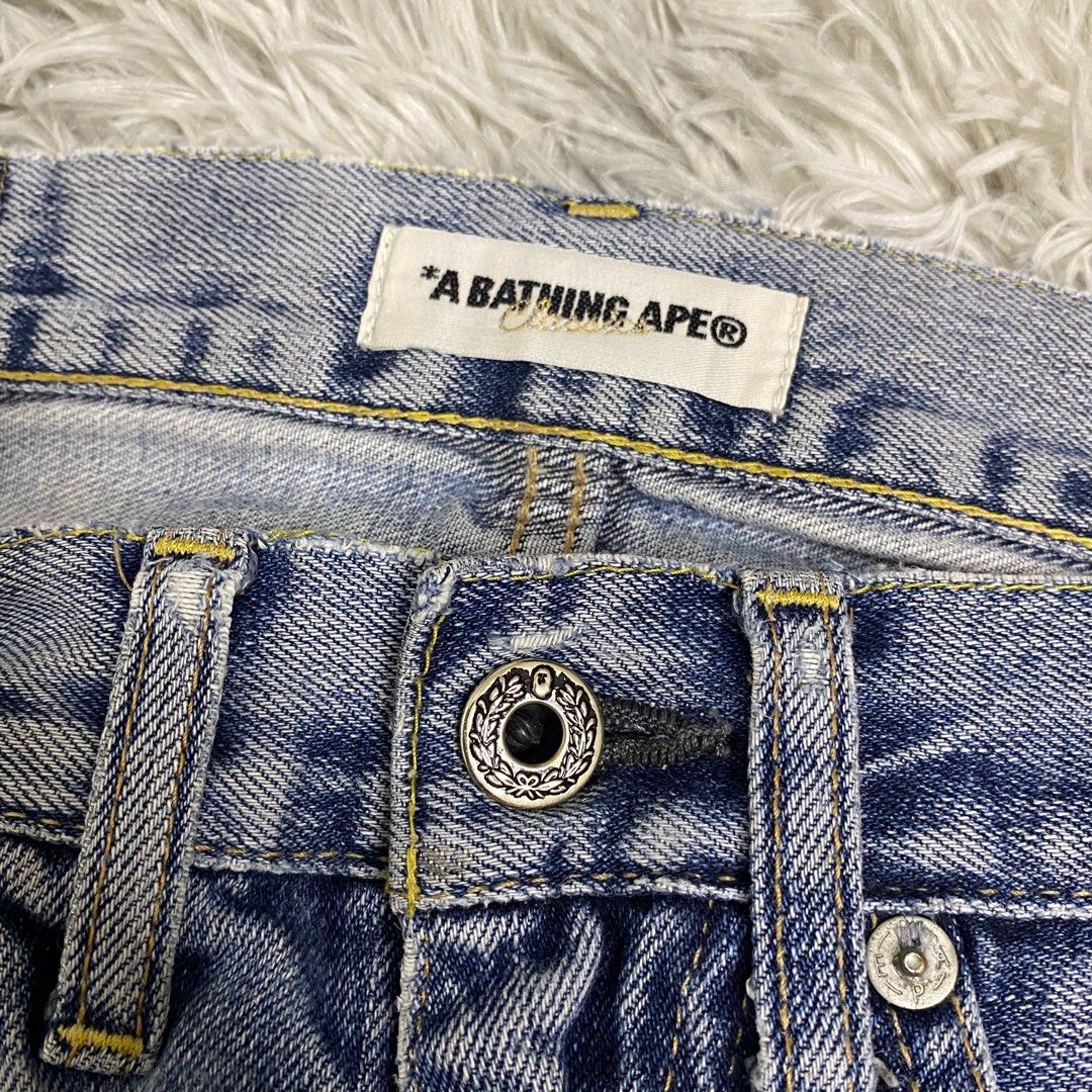 Bapesta Jeans, Men's Fashion, Bottoms, Jeans on Carousell