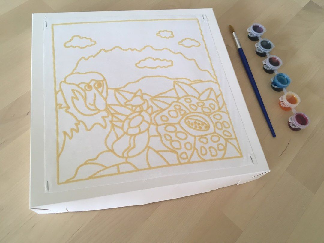 Batik Painting Kit with Colour Dye and Brush (2 Sets), Hobbies & Toys ...