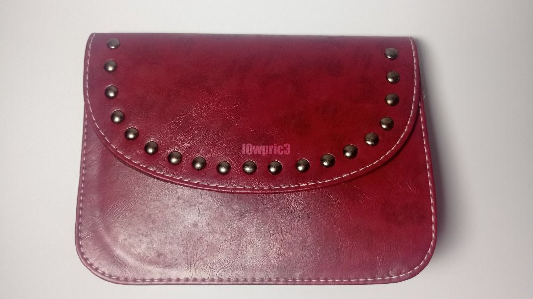 Beg tangan merah wanita, Women's Fashion, Bags & Wallets, Shoulder Bags ...