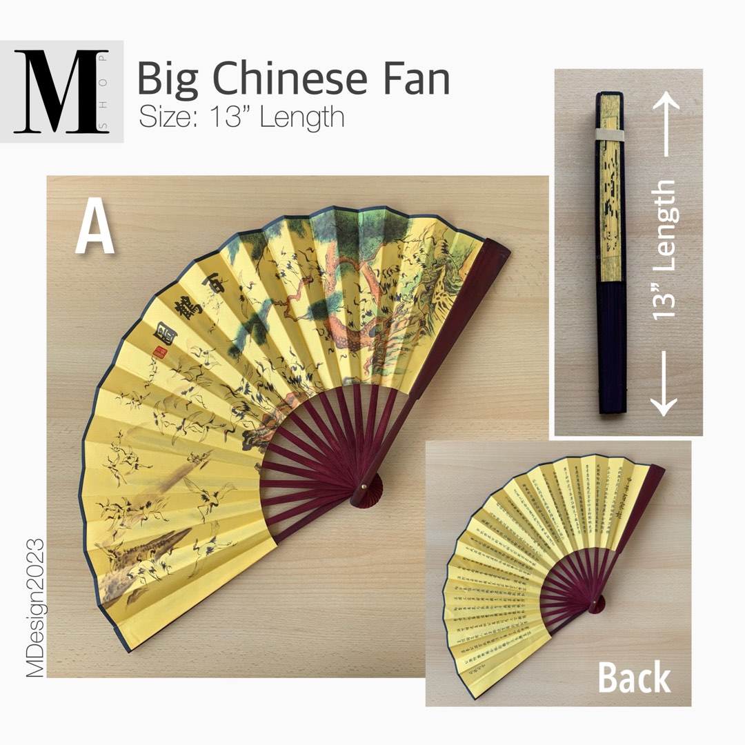 Big Chinese Fan / Pamaypay / Abanico, Everything Else, Others on Carousell
