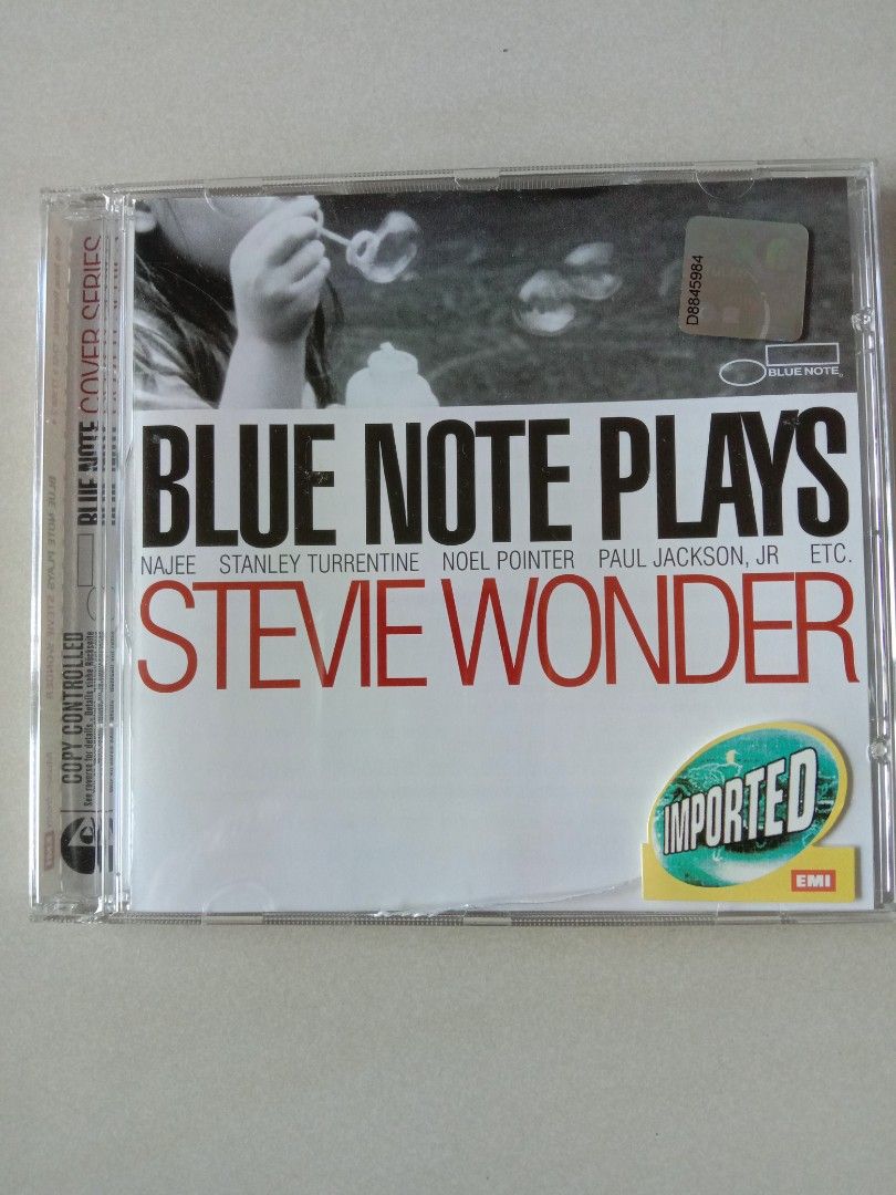 BLUE NOTE PLAY STEVIE WONDER/CD, Hobbies & Toys, Music & Media, CDs ...
