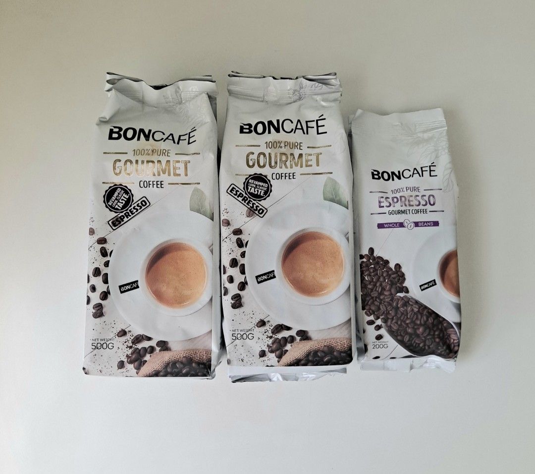 Boncafe Expresso Gourmet Coffee Beans, Food & Drinks, Beverages on ...