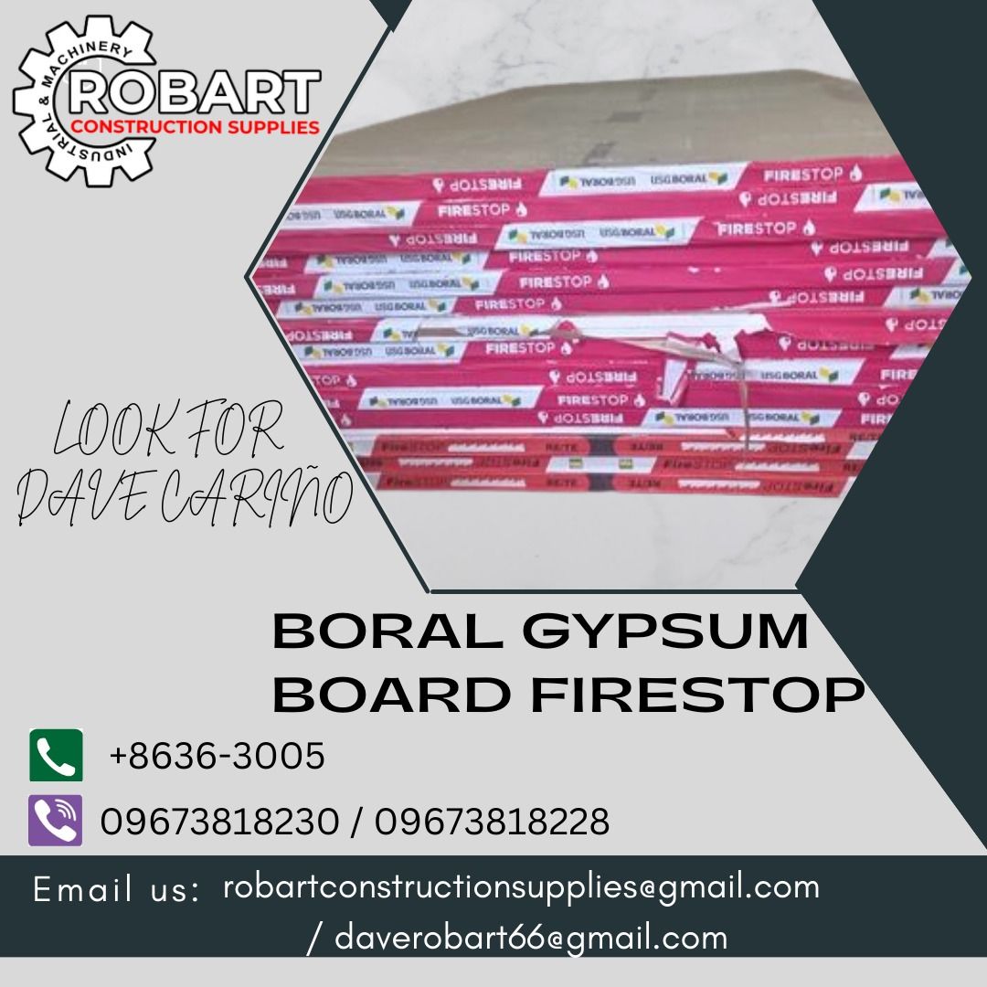 BORAL GYPSUM BOARD FIRESTOP, Commercial & Industrial, Construction ...