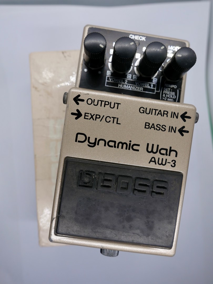 BOSS AW 3 | AW3 | AW-3 Dynamic Wah Pedal, Hobbies & Toys, Music & Media ...