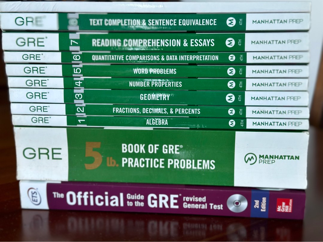 Brand new GRE Books for sell, Hobbies & Toys, Books & Magazines ...