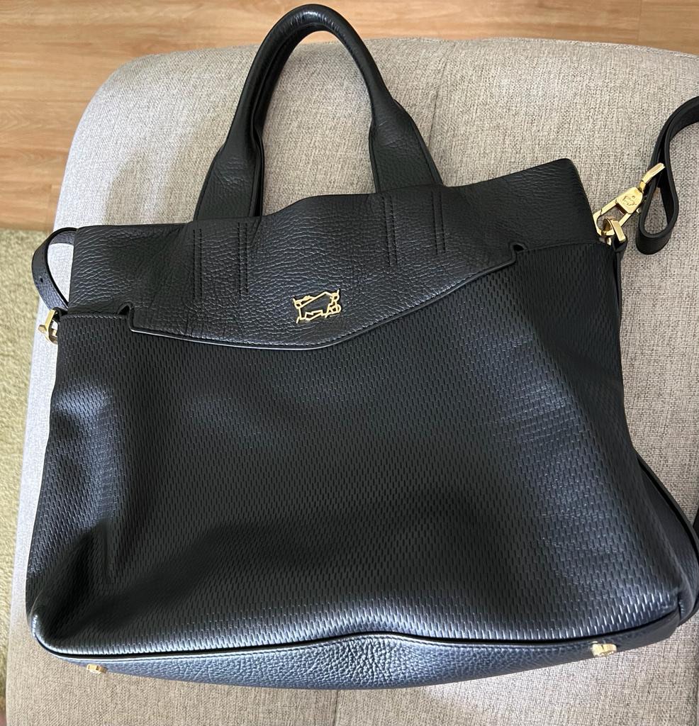 Braun Buffel Leather Bag, Luxury, Bags & Wallets on Carousell