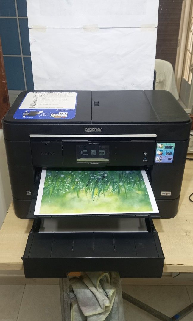 Brother A3 Printer MFC-J2720 ( Can double side Copy,Scan &Print)(Original new brother cartridge ...