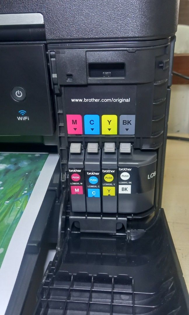 Brother A3 Printer MFC-J2720 ( Can double side Copy,Scan &Print)(Original new brother cartridge ...