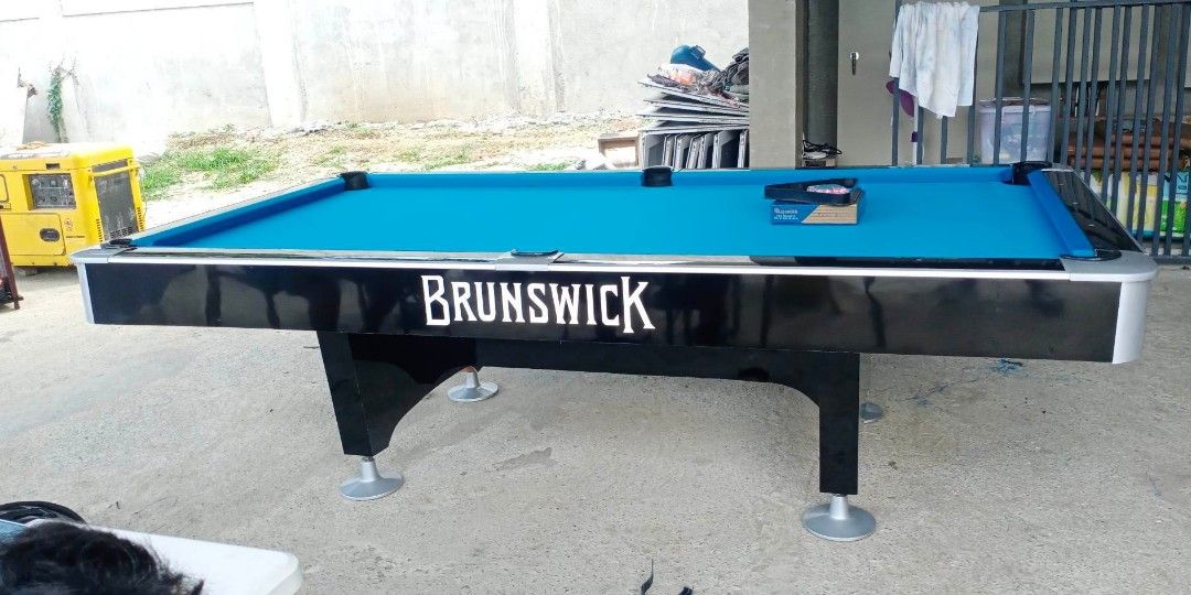 BRUNSWICK GRANITE SLATE STANDARD BILLIARD TABLE, Sports Equipment ...