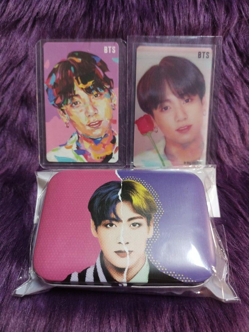 BTS JUNGKOOK MTPR LENS LENTI CONFETTI W/ CASE RARE JK Photocard Onhand ...