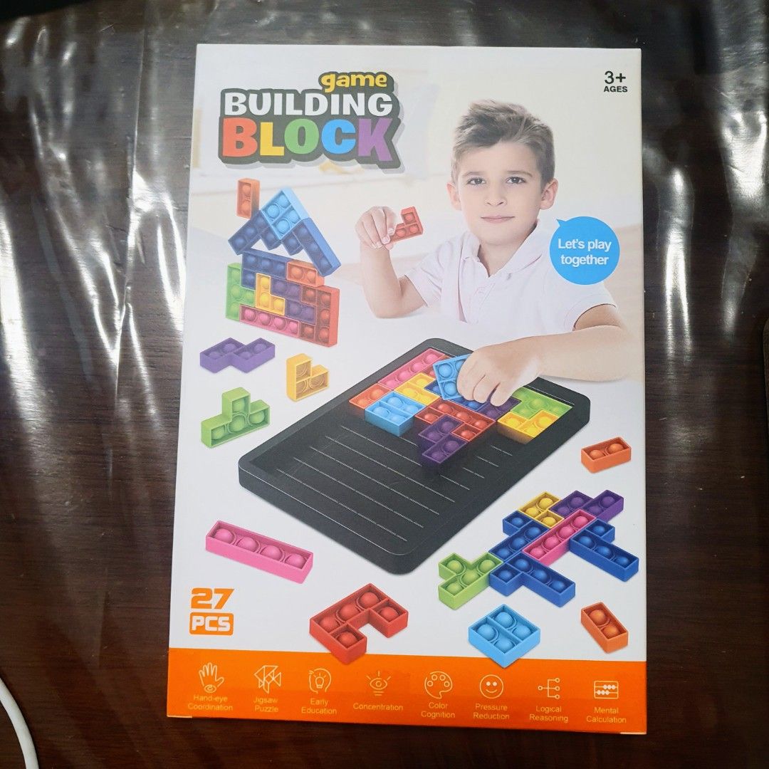 Building Block Game, Hobbies & Toys, Toys & Games on Carousell