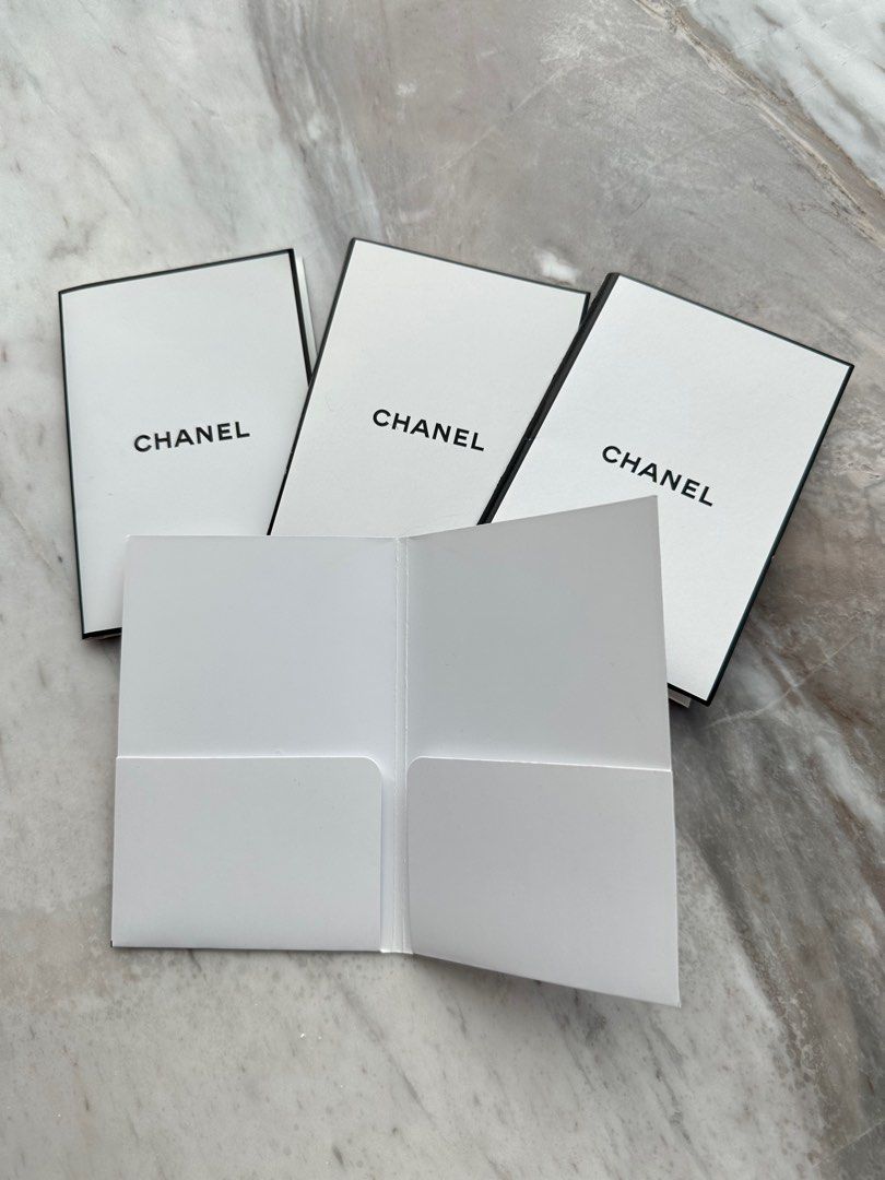 Bundle Chanel Receipt Cover, Luxury, Accessories on Carousell