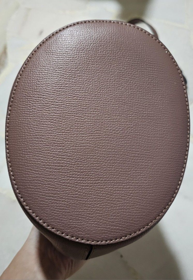 Burberry Reversible Bucket Bag (Light Elderberry), Luxury, Bags ...