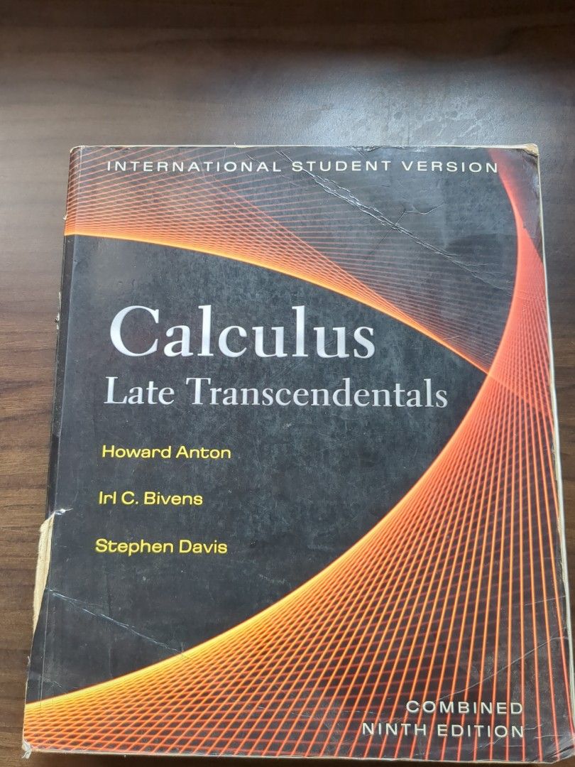 Calculus Textbook, Hobbies & Toys, Books & Magazines, Textbooks on ...