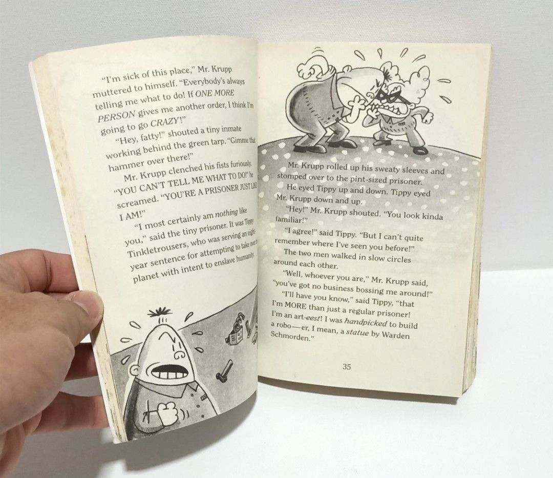 CAPTAIN UNDERPANTS AND THE TERRIFYING RETURN OF TIPPY TINKLETROUSERS ...