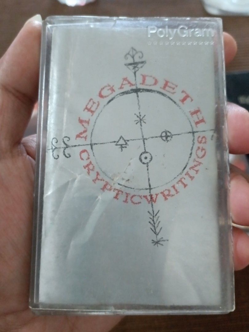 Cassette Inlay Metallica, Megadeth, Iron Maiden, Deep Purple, May & FTG ...