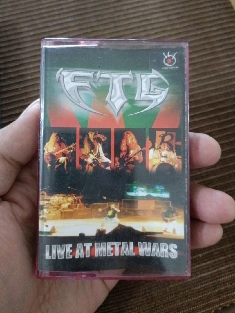 Cassette Inlay Metallica, Megadeth, Iron Maiden, Deep Purple, May & FTG ...