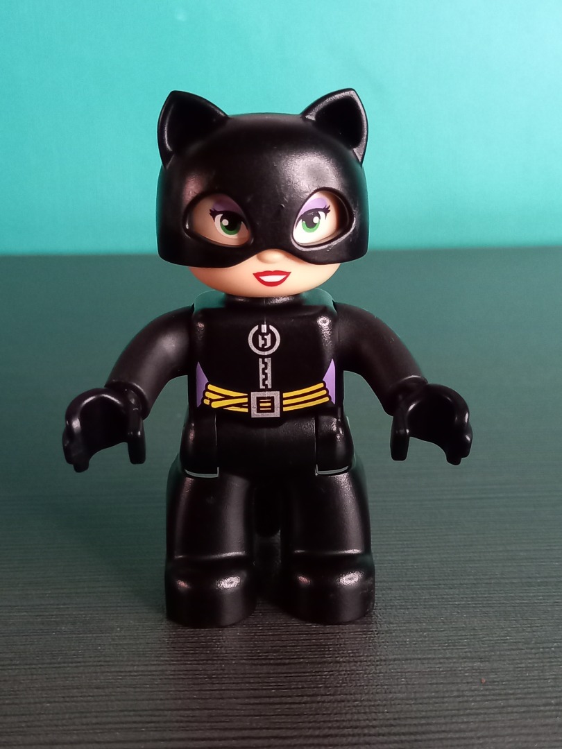 "Cat Woman" Lego Duplo DC Superhero Mini Figure 2.5", Hobbies & Toys ...