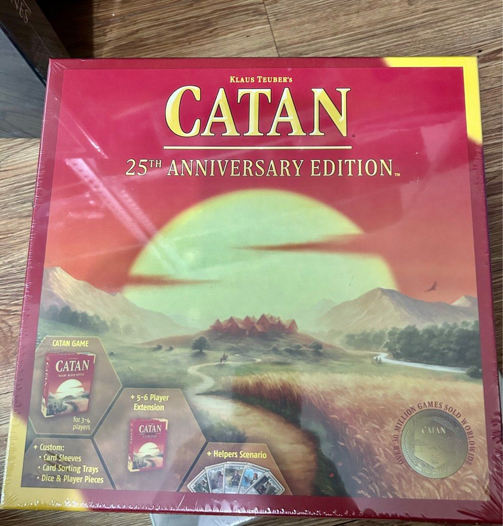 CATAN - Board Games, Hobbies & Toys, Toys & Games on Carousell