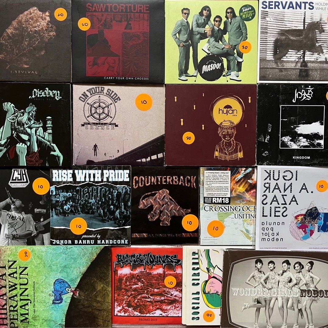 CD & VCD BAND (HARDCORE,PUNK,METALCORE,INDIE,POP PUNK,ROCK), Hobbies ...