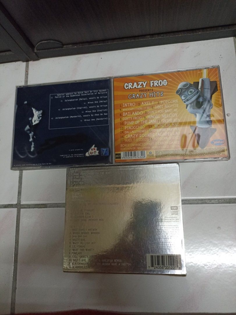 Cd lagu audio kfc krisya julangkanlah crazy frog crazy hits too phat classics, TV & Home ...