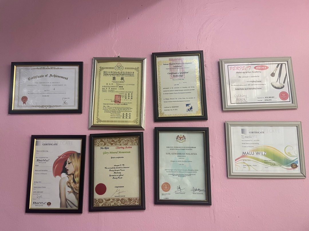 Certificate frames certificate rack, Furniture & Home Living, Home ...