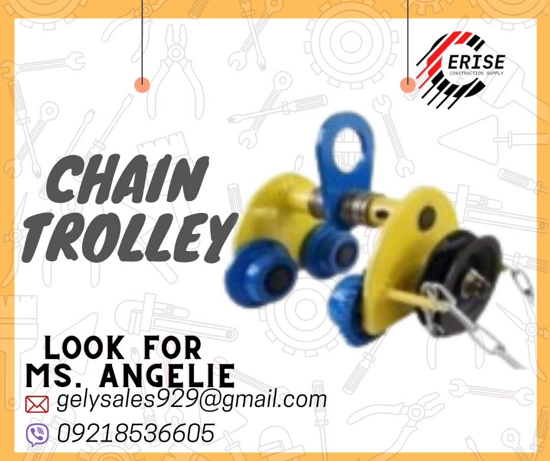 CHAIN TROLLEY, Commercial & Industrial, Construction Tools & Equipment ...