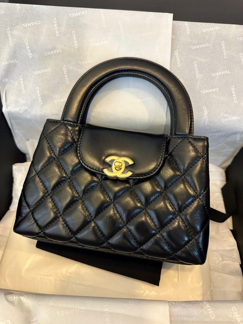 Chanel Mini Shopping Bag, Luxury, Bags & Wallets on Carousell