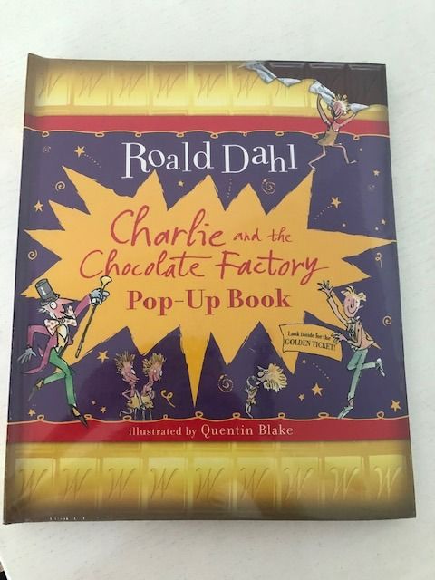 Charlie Chocolate Factory Pop-up Book, Hobbies & Toys, Books ...