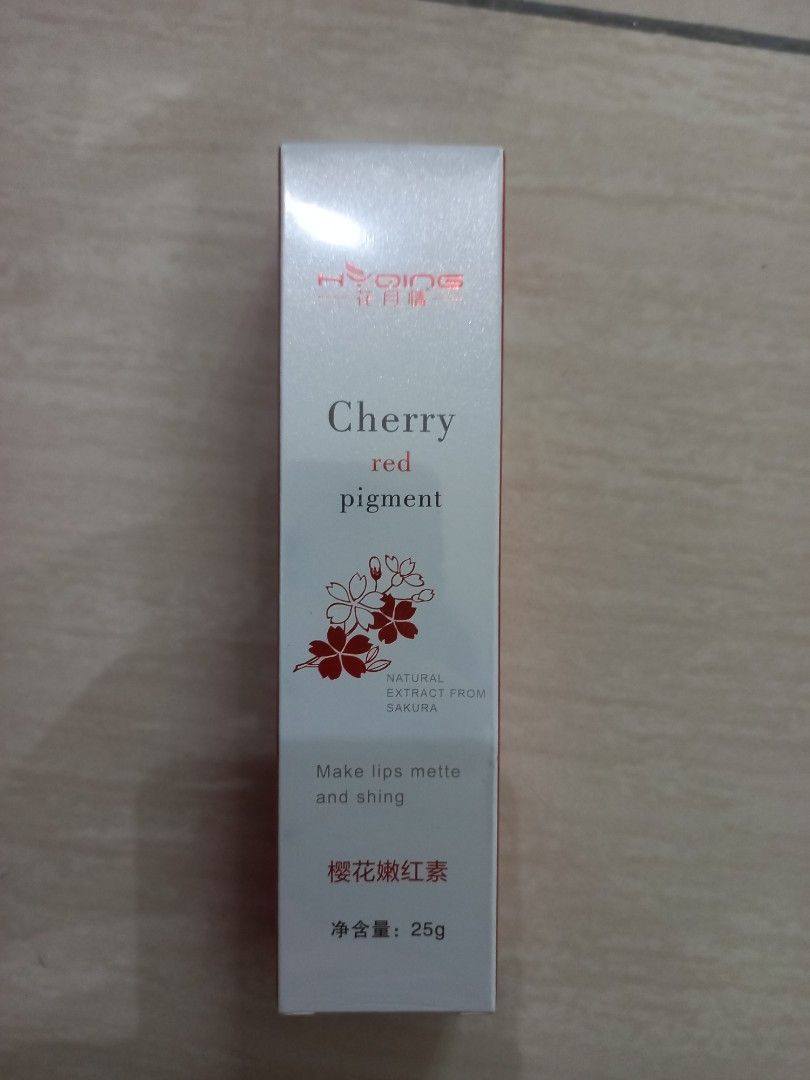 Cherry Red Pigment, Beauty & Personal Care, Bath & Body, Body Care on ...