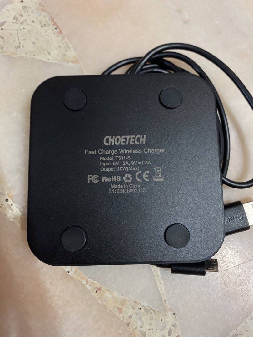chotech fast charge wireless charger, Computers & Tech, Parts ...