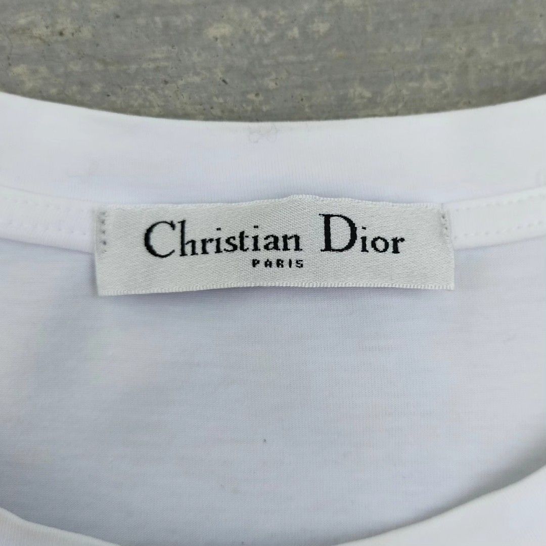 Christian Dior Butterfly Tee Shirt, Men's Fashion, Tops & Sets, Tshirts ...