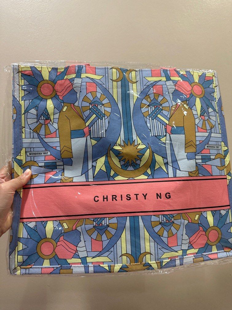 Christy Ng Merdeka Large Tote Bag, Women's Fashion, Bags & Wallets ...