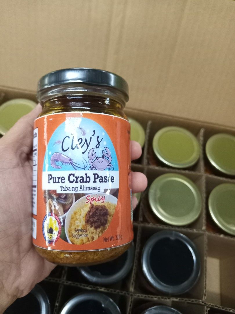 CLEYS PURE CRAB PASTE, Food & Drinks, Other Food & Drinks on Carousell